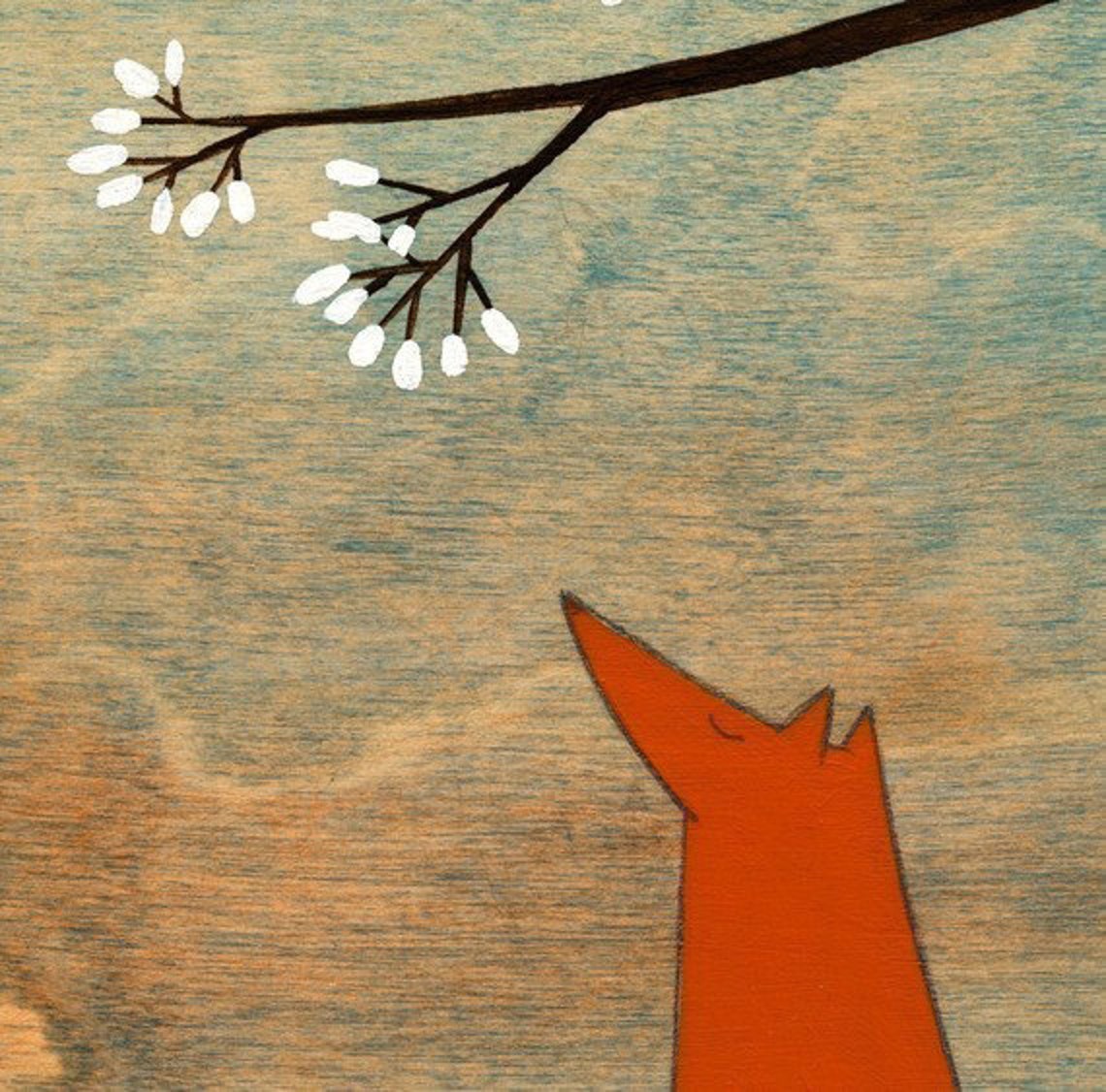 The Fox and the Marshmallows Art Print - Etsy