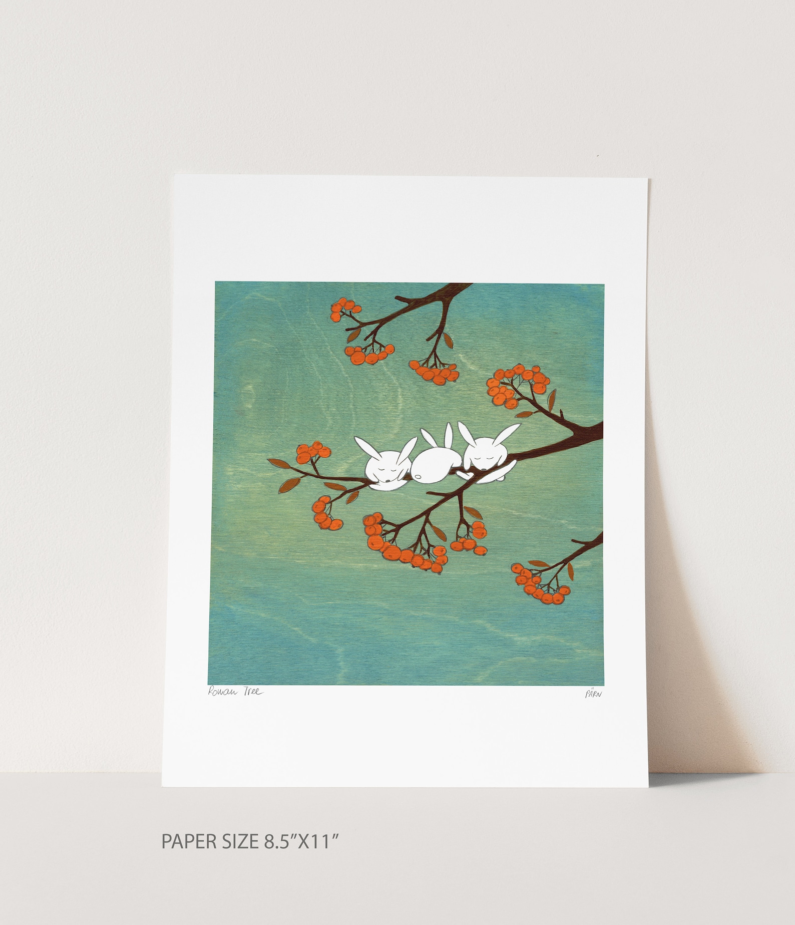 Rowan Tree Art Print - Etsy