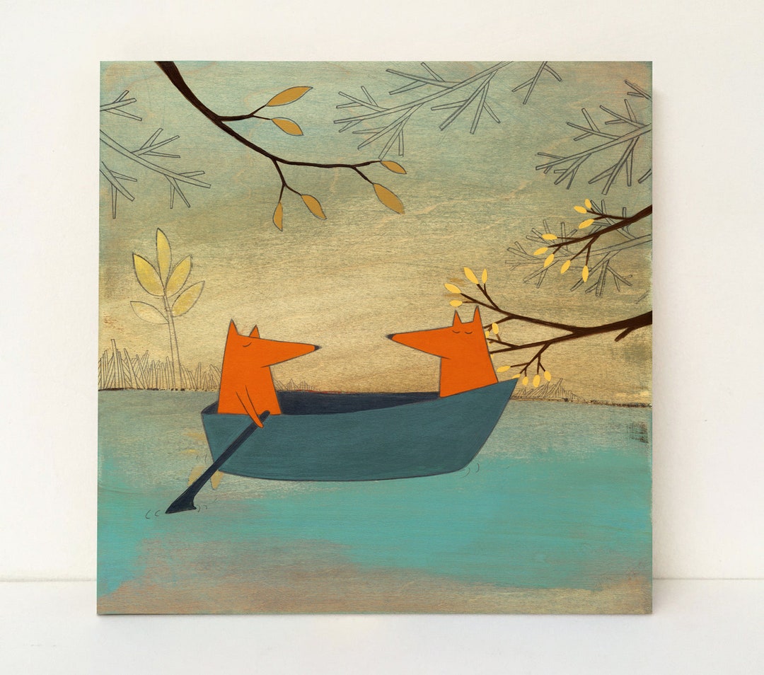 Large 11" X 11" Mounted Print - Going North - Etsy