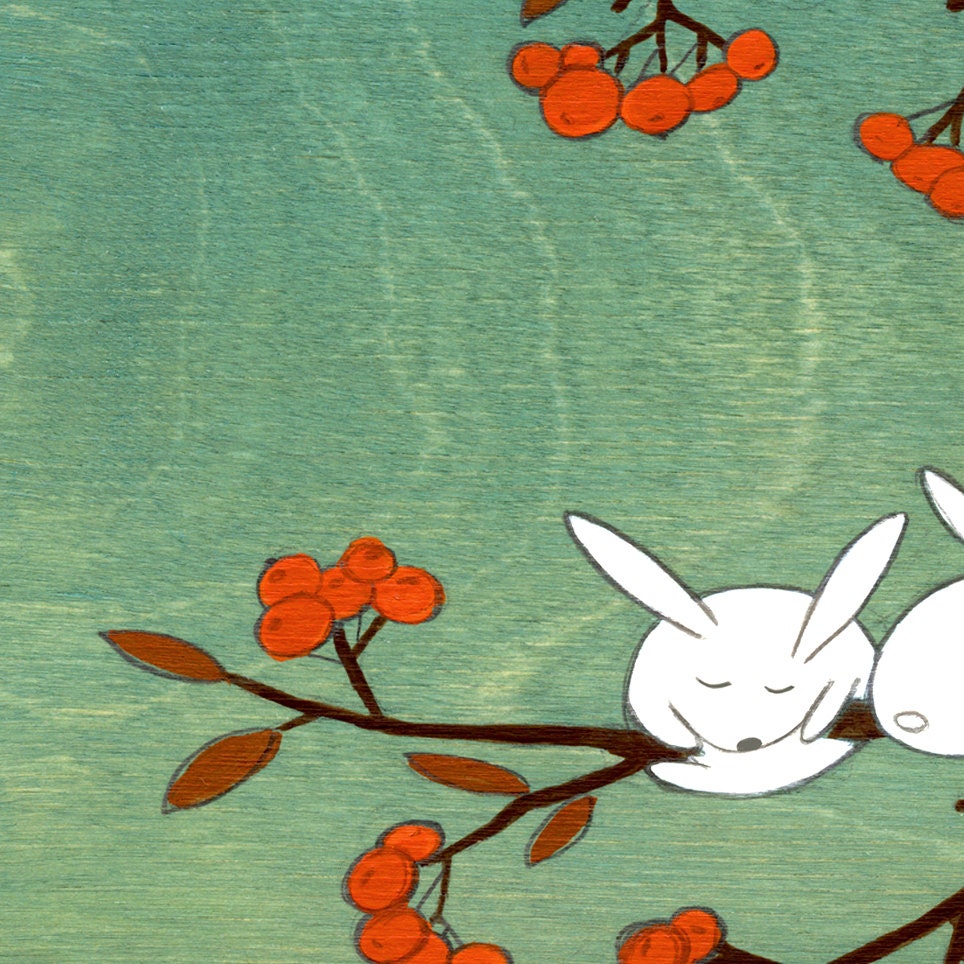 Rowan Tree Art Print | Etsy