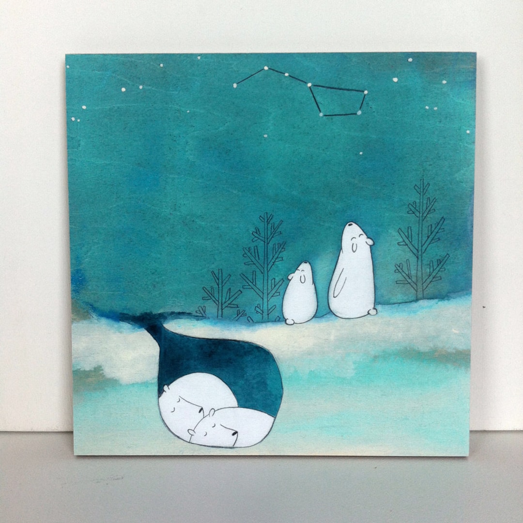 The Big Dipper - 8x8 Mounted Print - Etsy