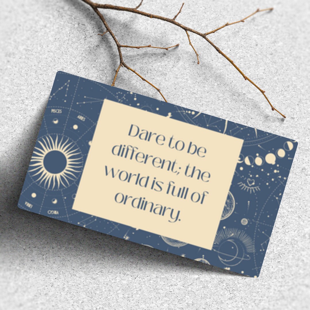 Weirdly Wonderful Affirmation Cards: 40 Motivational Sayings to Embrace ...