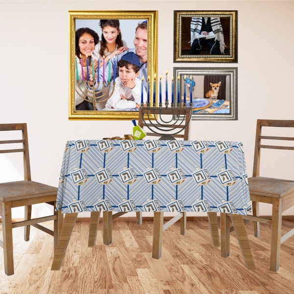 Hanukkah Tablecloth - Etsy
