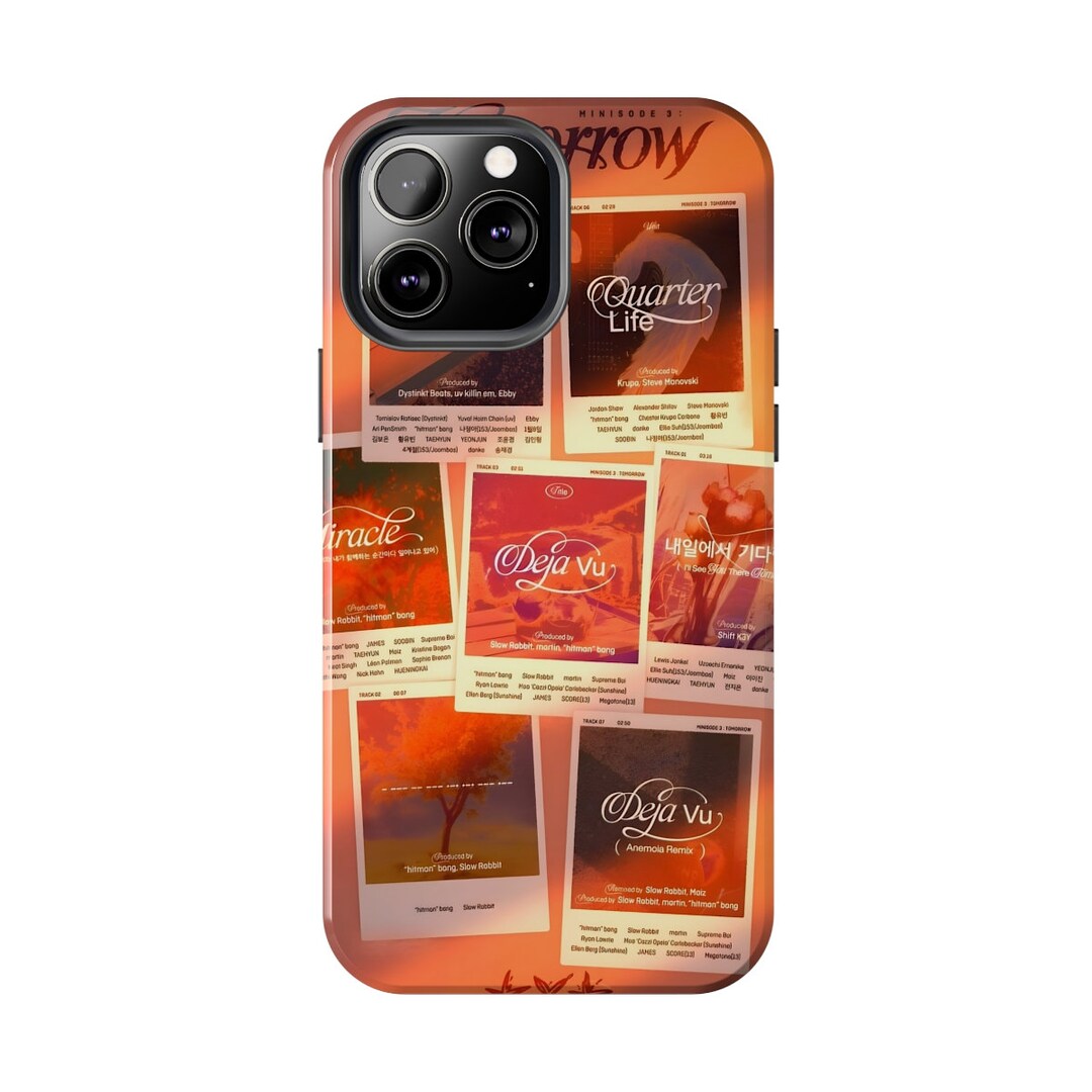 TXT New Album Art Phone Case, Trendy K-pop Design Cover, Must-have for ...