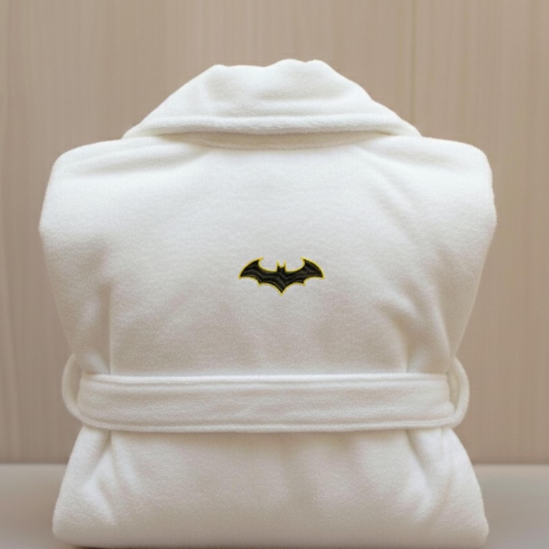 Batman Matching Couple Robes, Duo Custom-embroidered Bathrobes, DC ...
