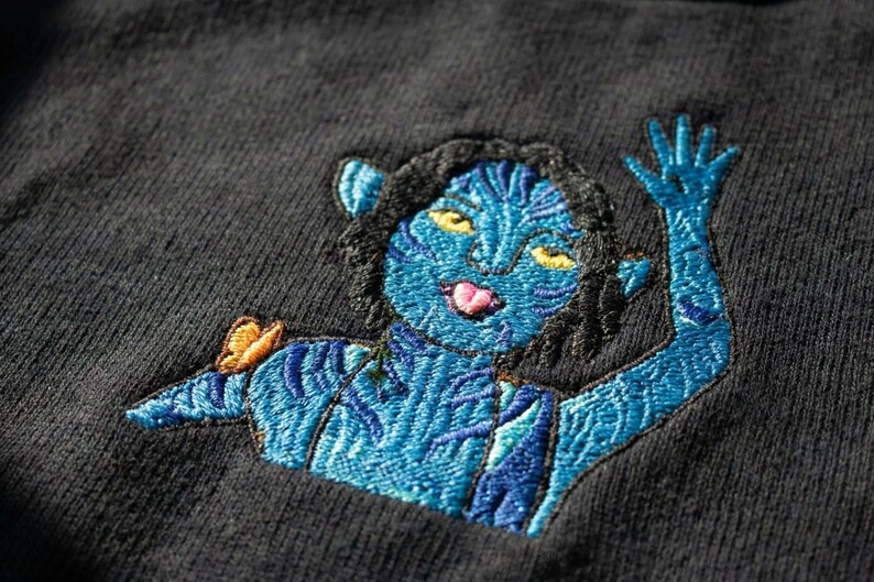 Tuktirey Avatar Embroidered Sweater – Sully Family Baby Tuk Merch - Etsy