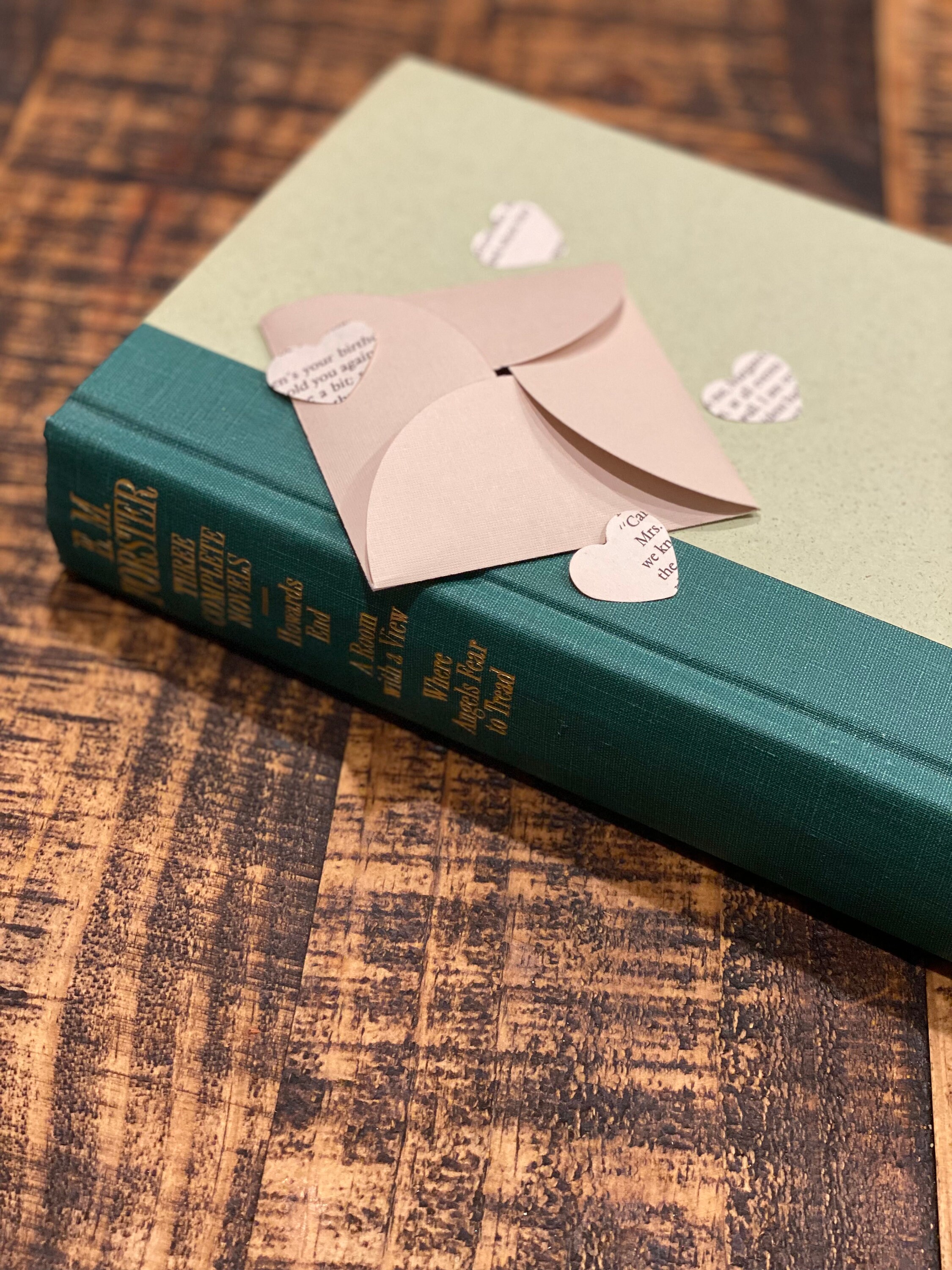 100 Pieces Vintage Book Page Confetti Hearts|book Page Table Scatter ...
