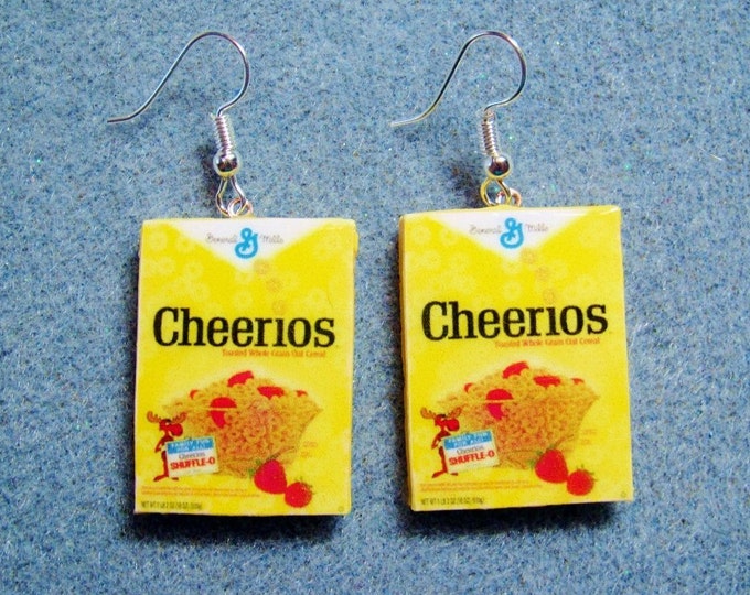 The ORIGINAL Cheerios Strawberries Cereal Retro Kitsch Dangle Polymer ...