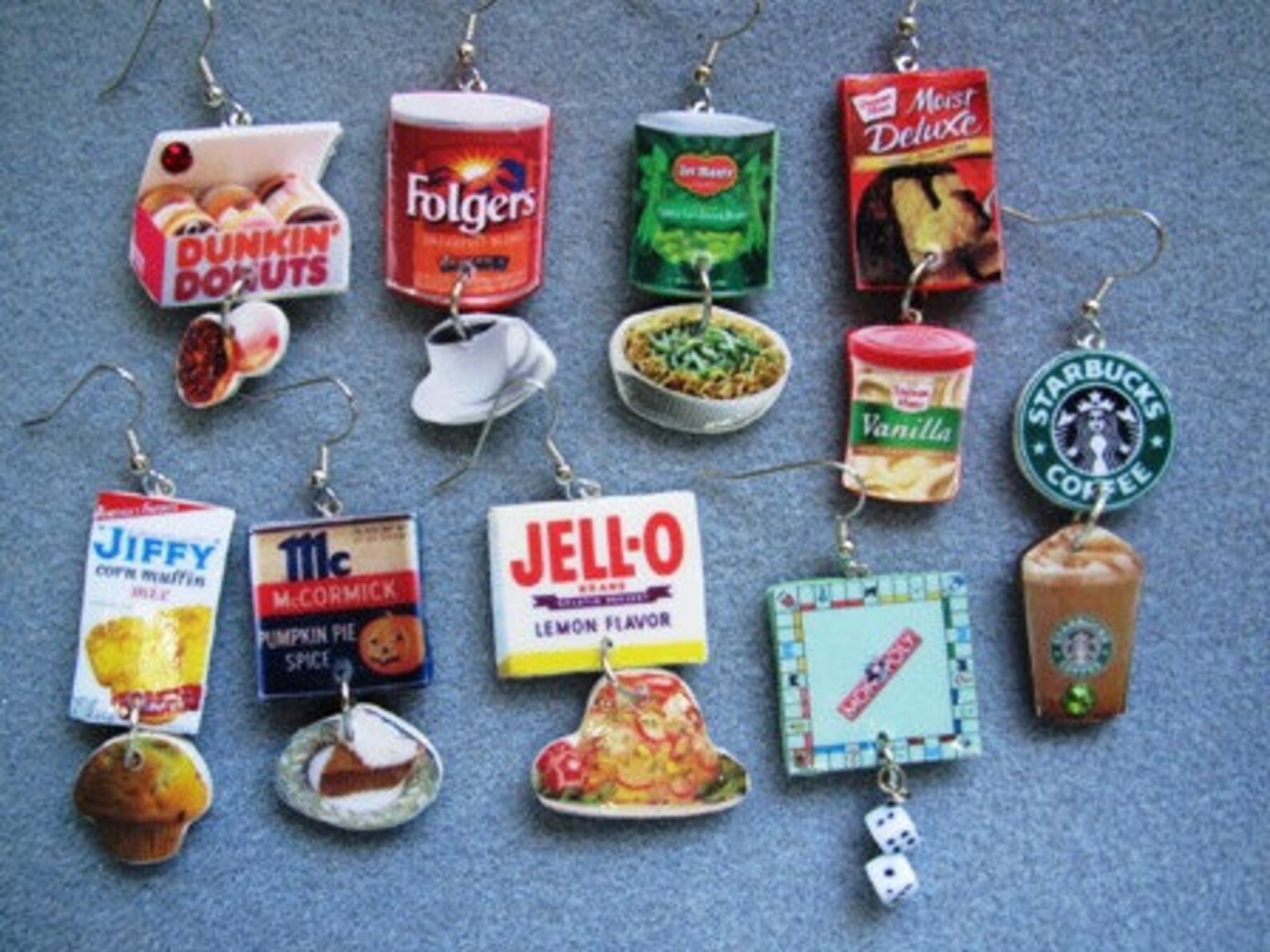 The ORIGINAL Frosted Flakes Cereal Kitsch Dangle Polymer Clay | Etsy