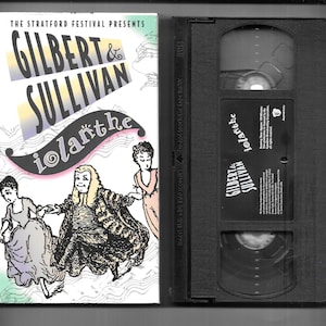Gilbert and Sullivan 3 VHS Tapes W/case 1998 Cbc/acorn Media Cases ...