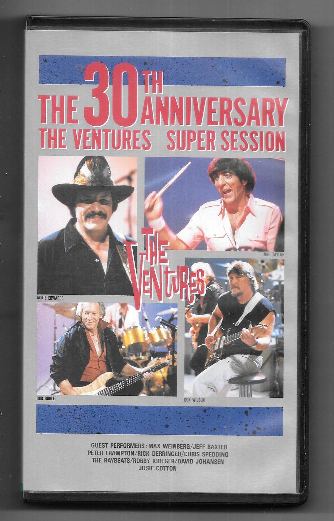 VHS the Ventures 30th Anniversary 1989 Japan Tour W/pullout - Etsy