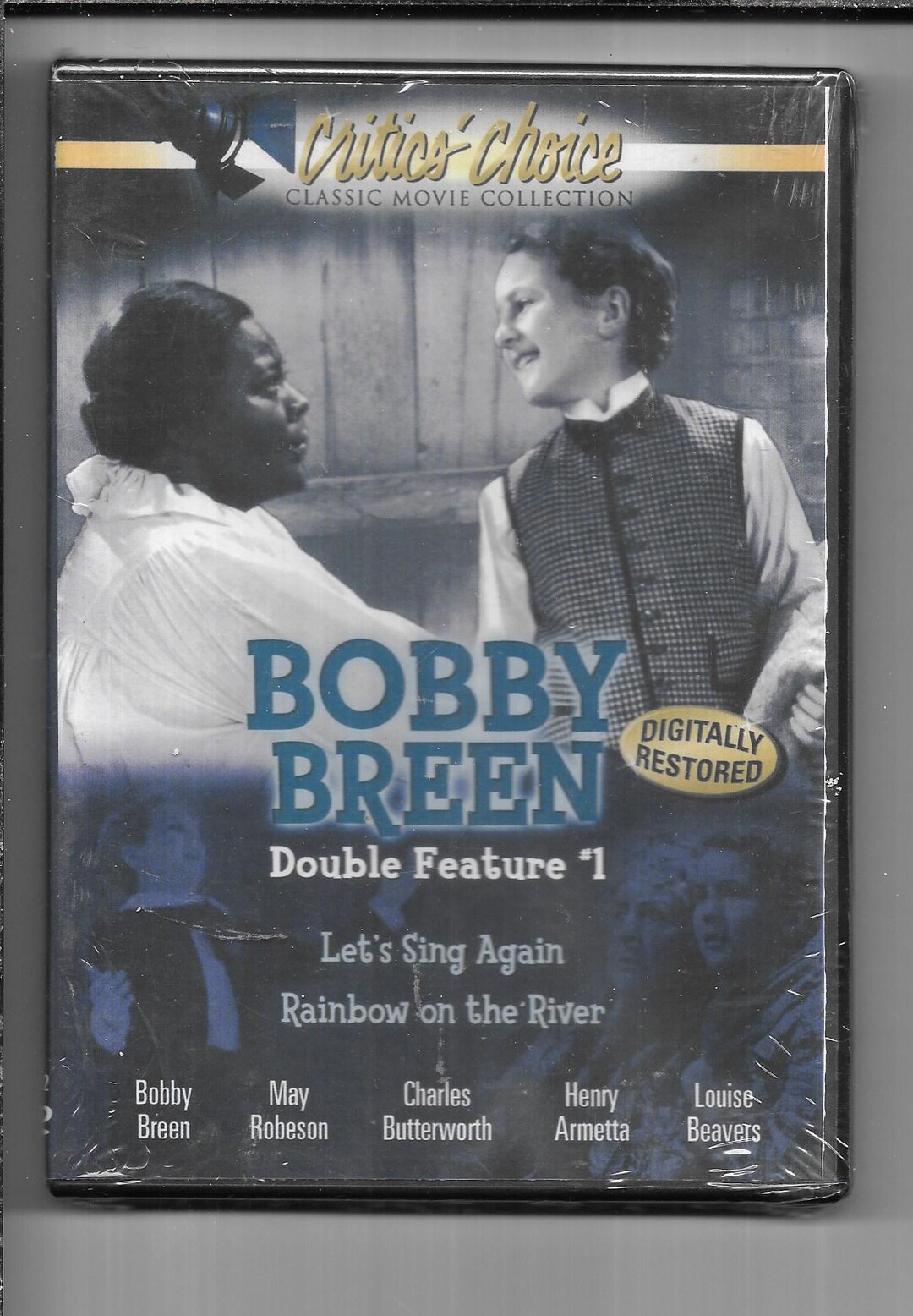 Bobby Breen Double Feature DVD Lets Sing Again + Rainbow on the River ...