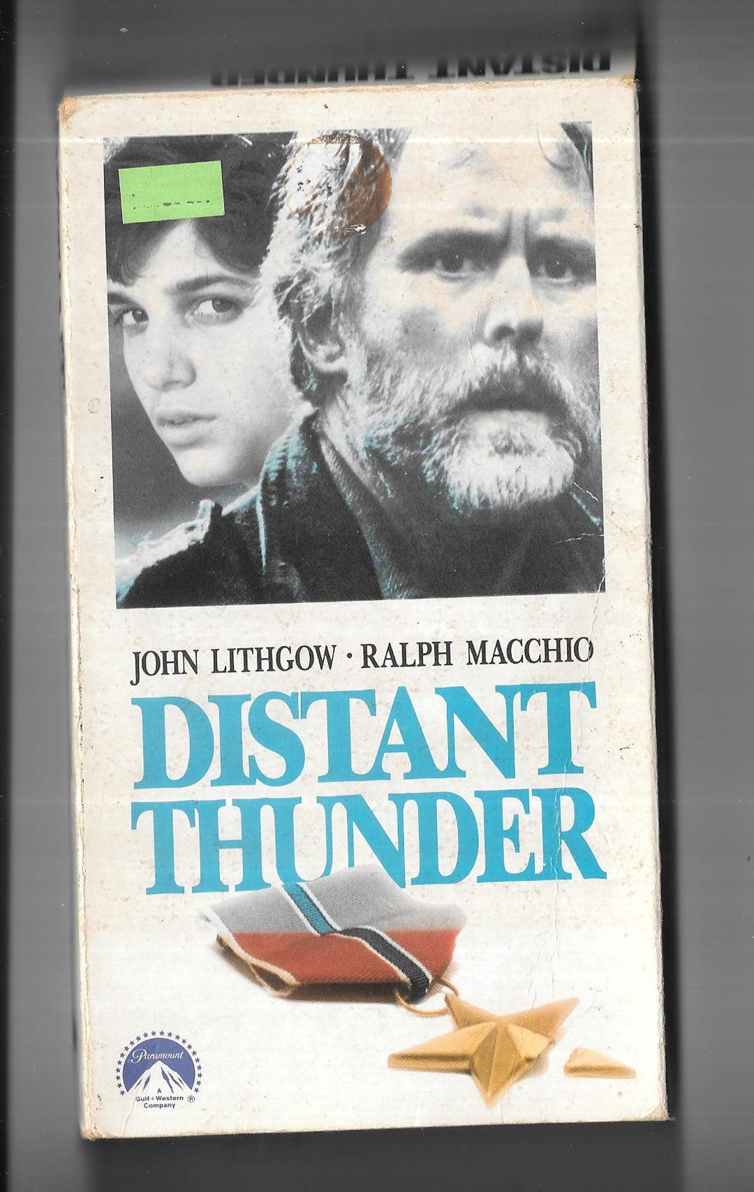 Distant Thunder VHS 1989 Paramount. Ex Rental Plays Great R - Etsy