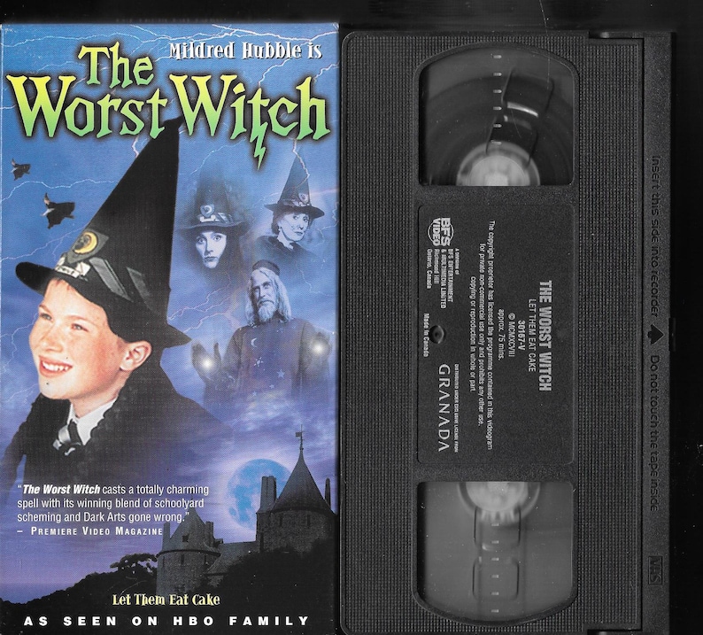 The Worst Witch 3 VHS Set W/case 2001 Plays Great! - Etsy