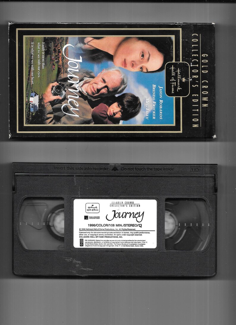 Journey VHS Hallmark 1996 Ex Rental Plays Great - Etsy