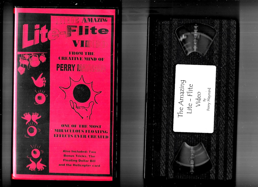 The Amazing Lite-flite Video W/two Extra Tricks Perry Maynard VHS W ...