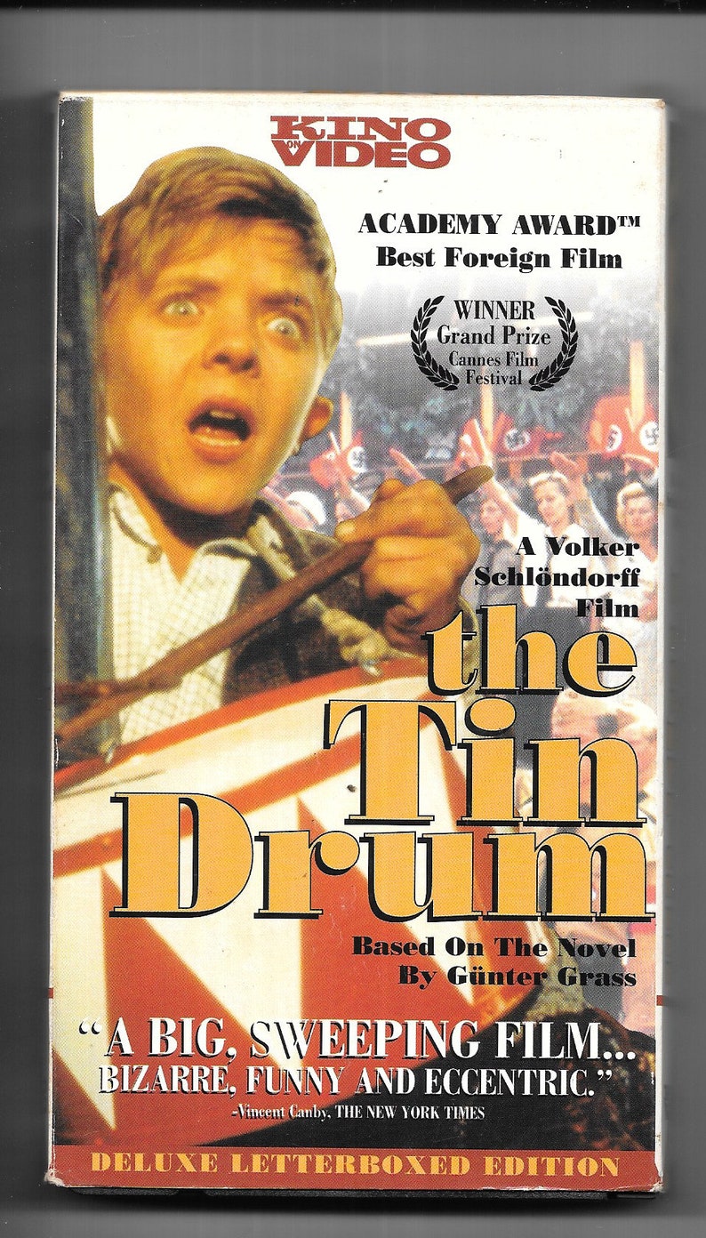 VHS the Tin Drum 1996 Kino Deluxe Letterbox Edition W/yellow English ...