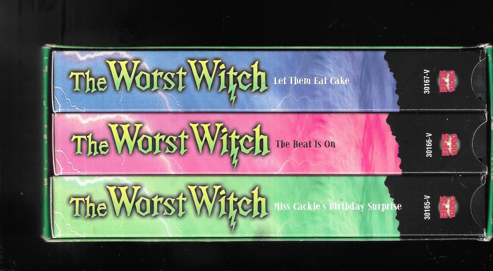 The Worst Witch 3 VHS Set W/case 2001 Plays Great! - Etsy