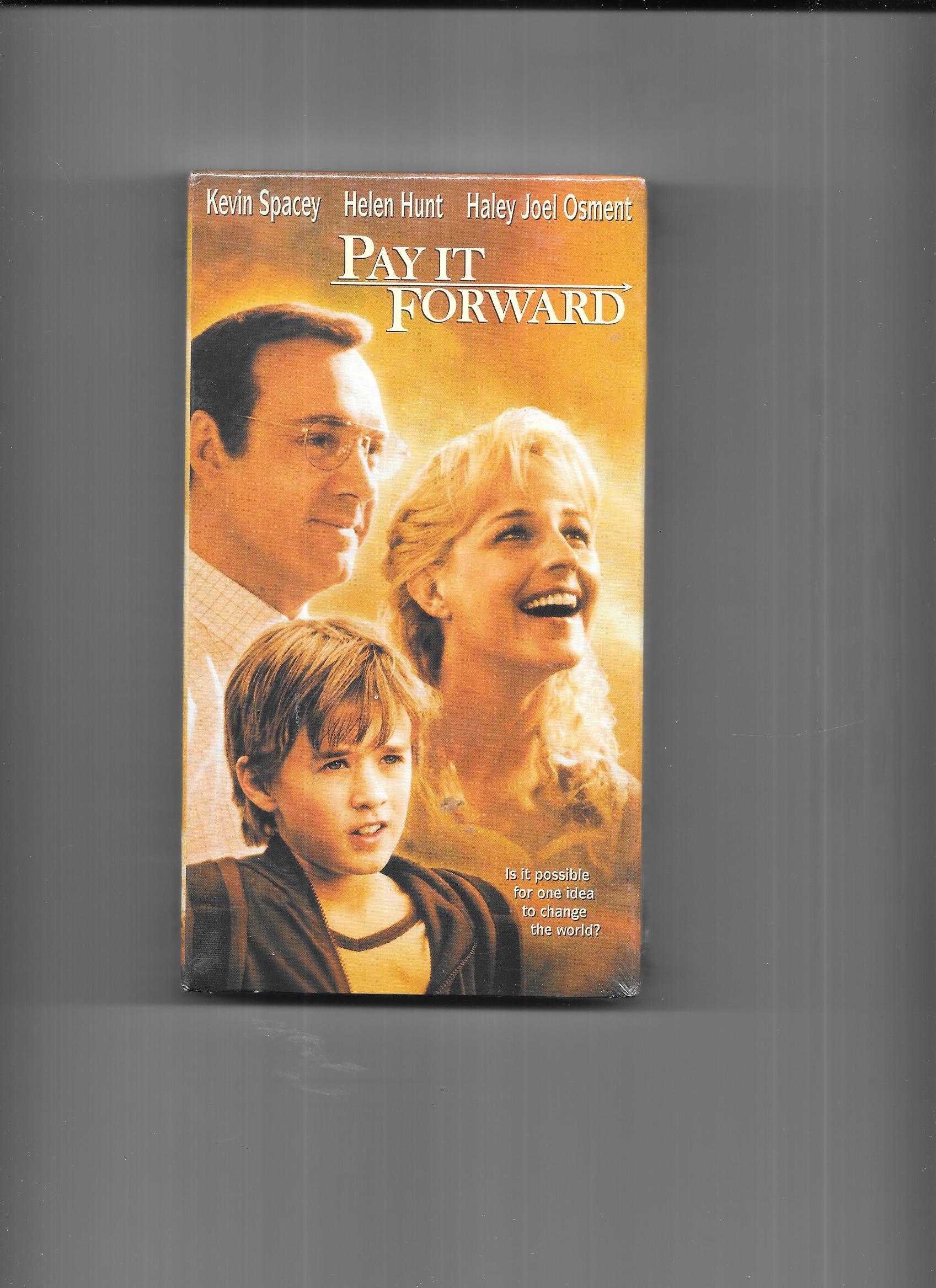 Pay It Forward VHS Warner Bros. 2001 Factory Sealed W/watermark - Etsy
