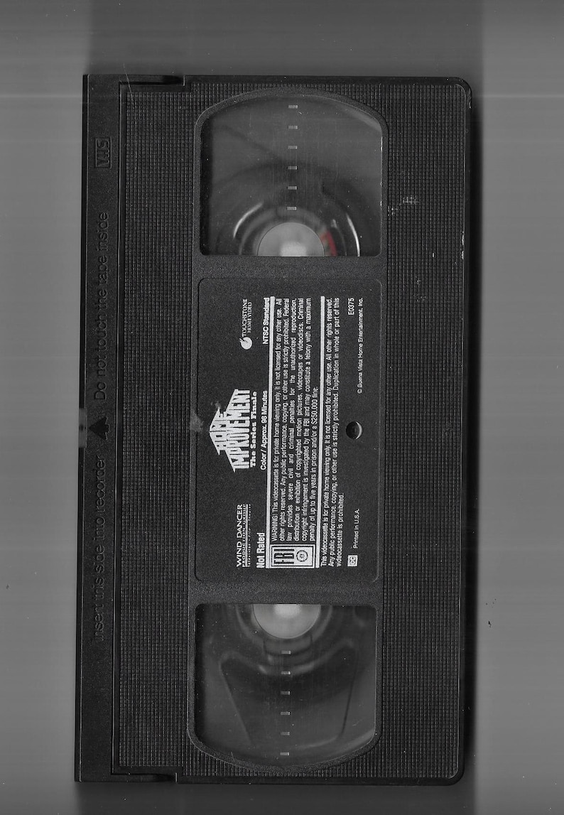 Home Improvement the Series Finale VHS 1990's Touchstone Non Rental ...