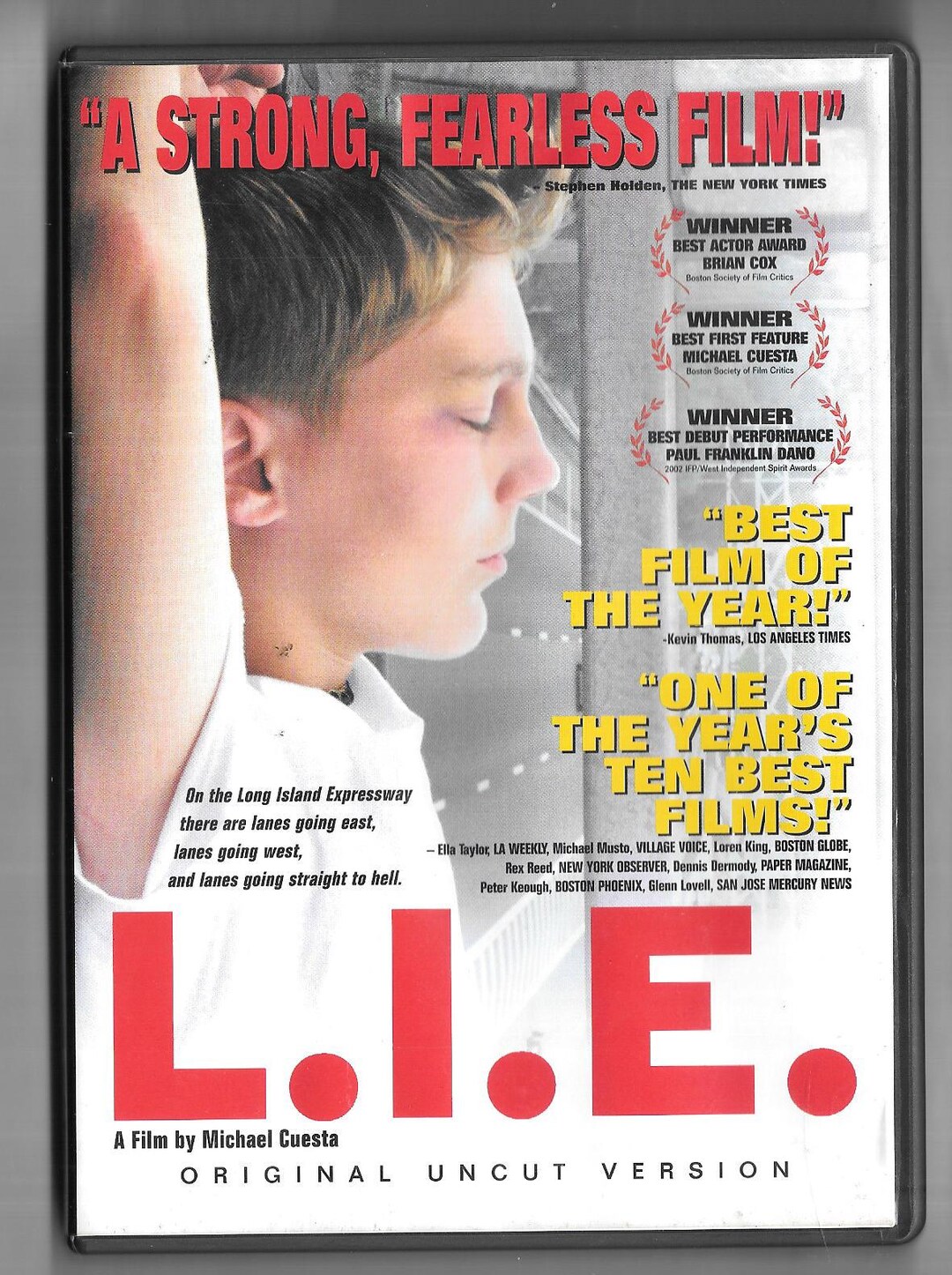 L.I.E. (long Island Expressway) 2002 New Yorker Video DVD W/insert Non ...