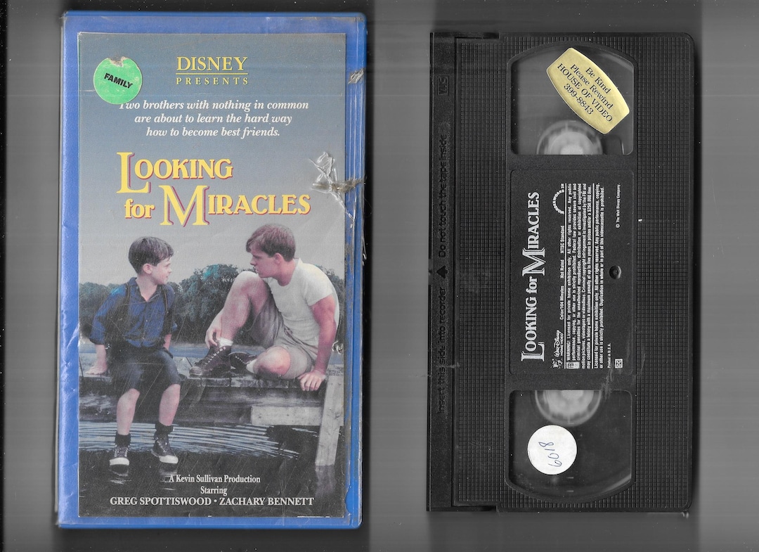 Looking for Miracles VHS Wonderworks Disney Ex Rental W/hard Case Plays ...