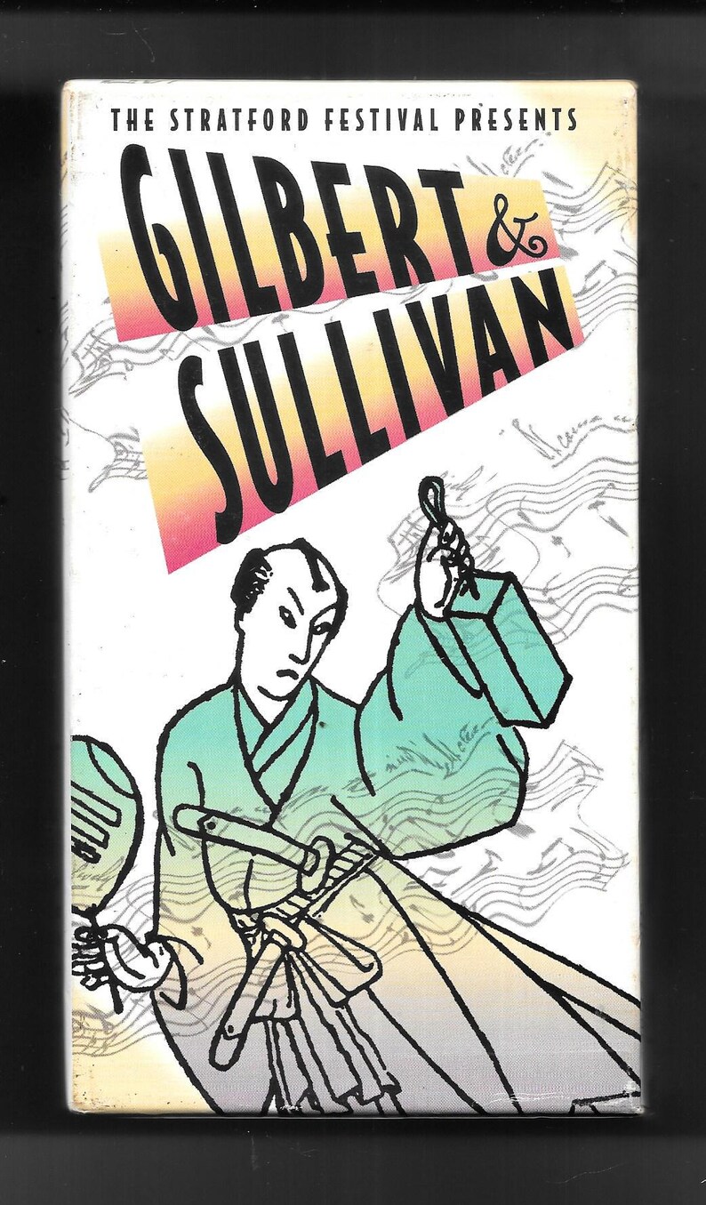 Gilbert and Sullivan 3 VHS Tapes W/case 1998 Cbc/acorn Media Cases ...