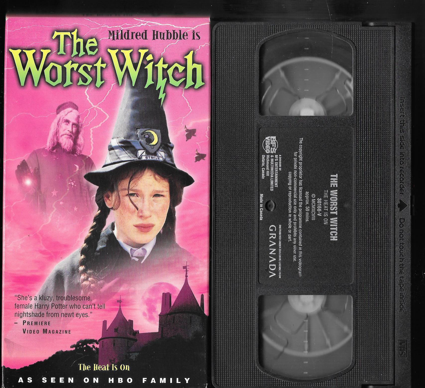 The Worst Witch 3 VHS Set W/case 2001 Plays Great! - Etsy