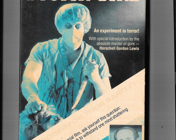 VHS Jeffrey C Hogue Presents Doctor Gore 1987 United Home Video "an ...