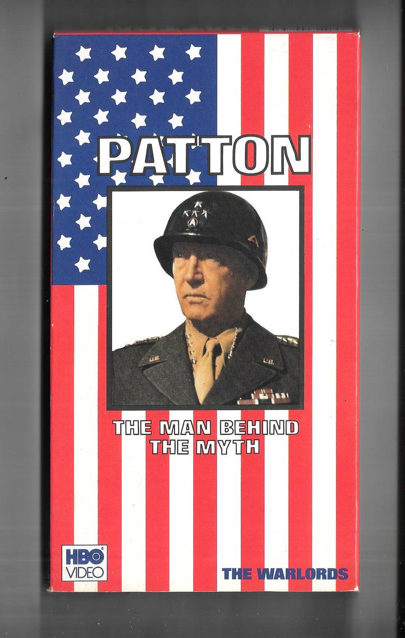 Patton the Man Behind the Myth 1980 HBO Video Non Rental Looks, Plays ...