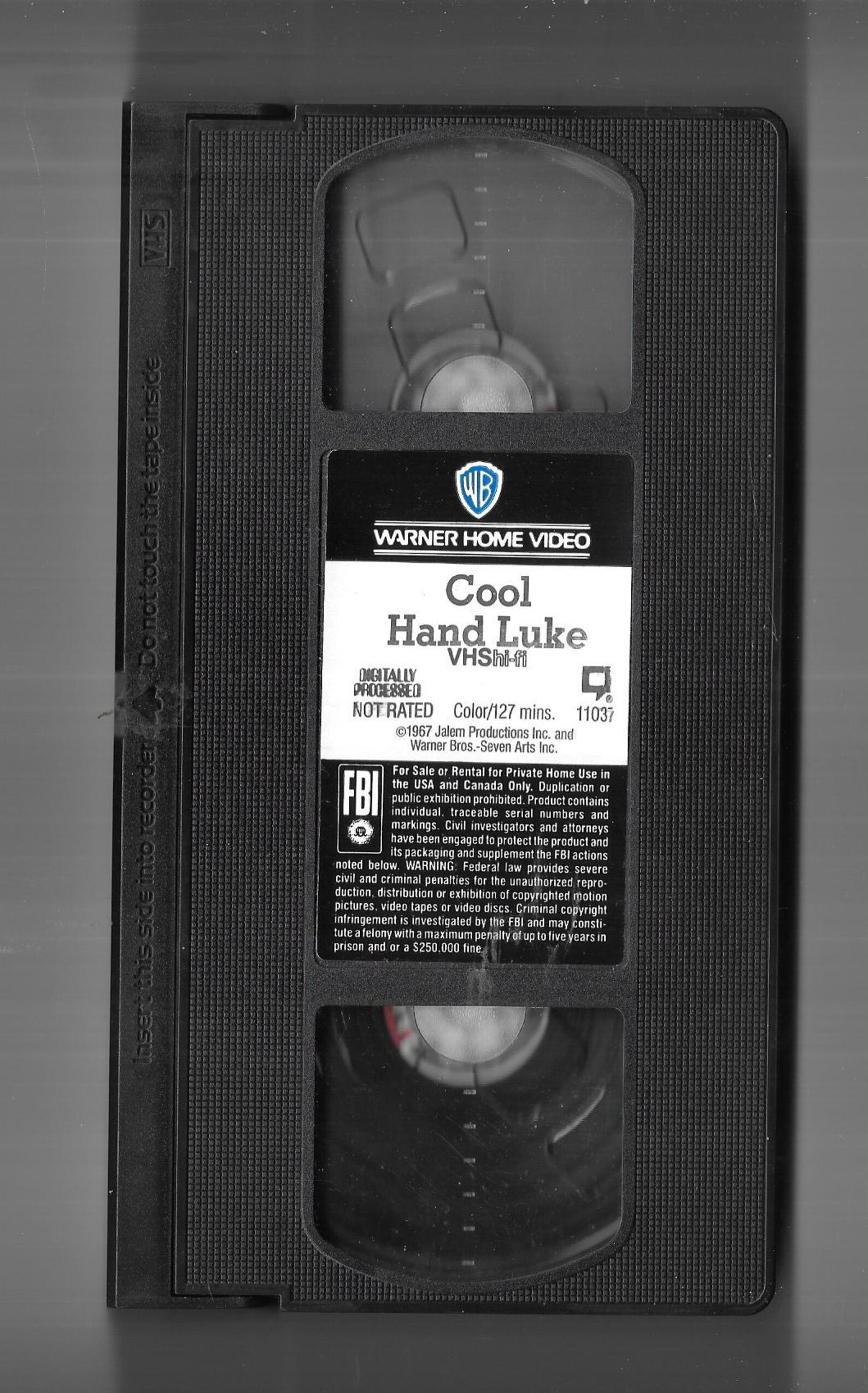 Cool Hand Luke 1967 Warner Brothers 1991 VHS Non Rental Plays Very Good ...