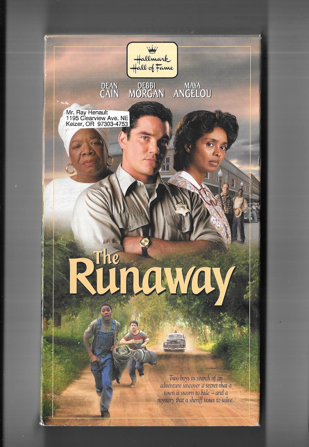 The Runaway VHS 2001 Hallmark Hall of Fame. Non Rental Plays Great - Etsy