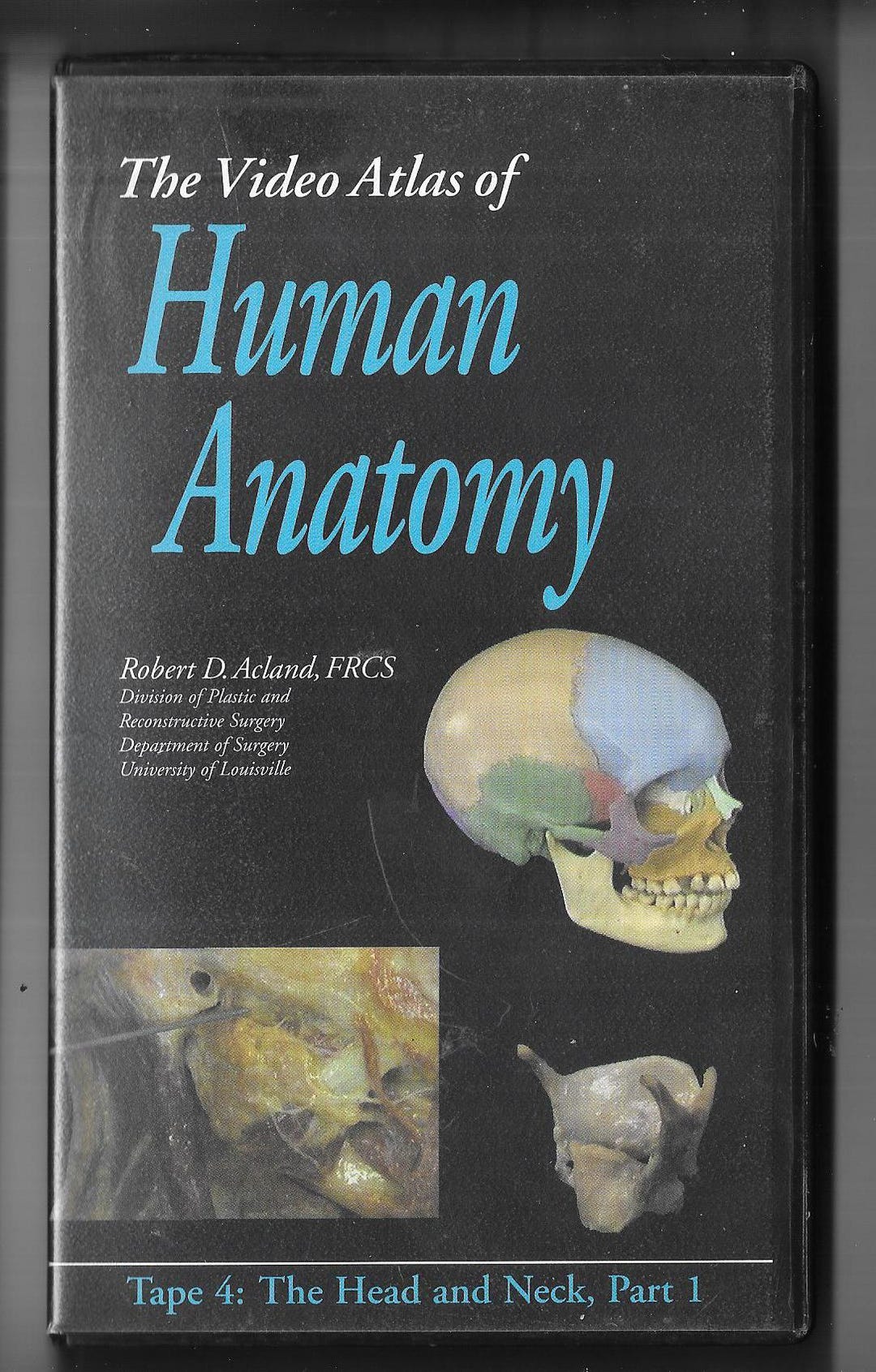 VHS the Video Atlas of Human Anatomy Tape 4 1999 Williams & Wilkins Non ...