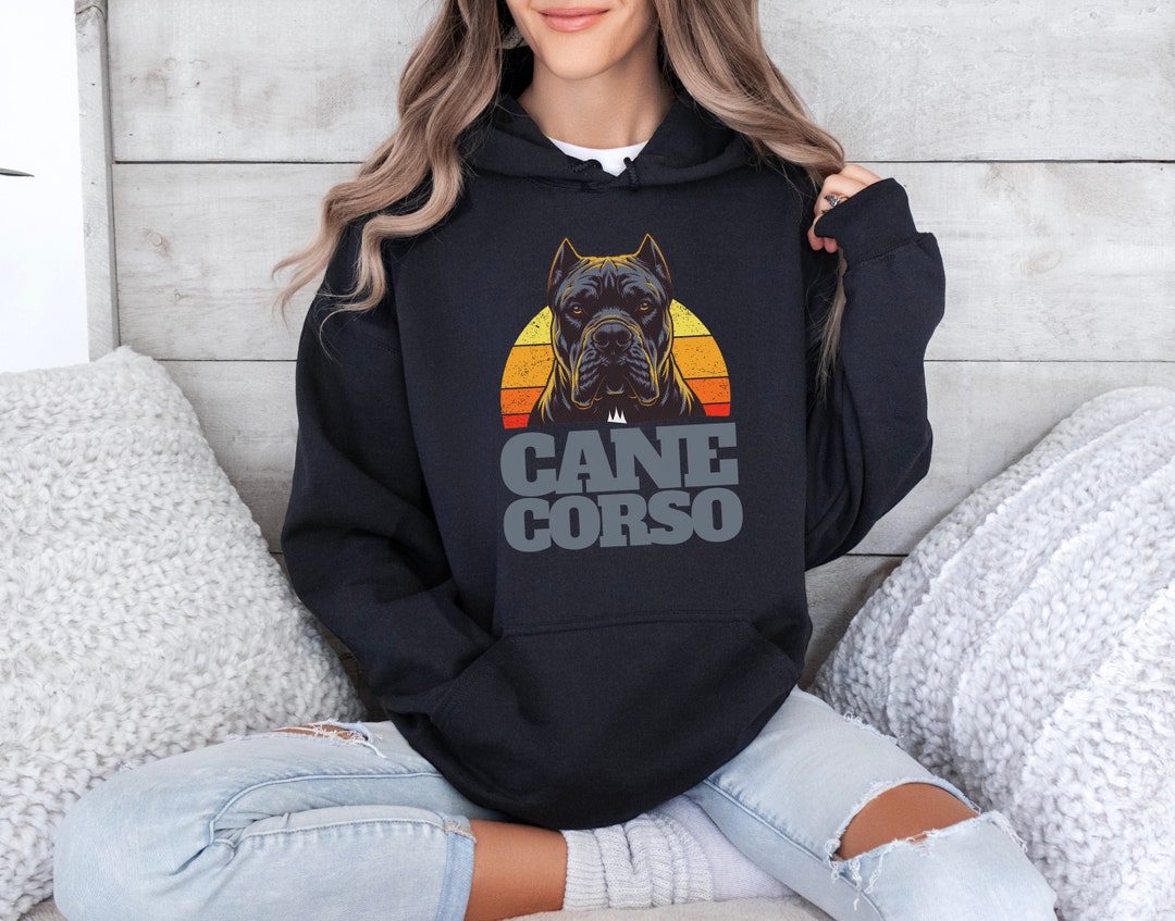 Cane Corso With Cropped Ears Dog Hoodie - Etsy