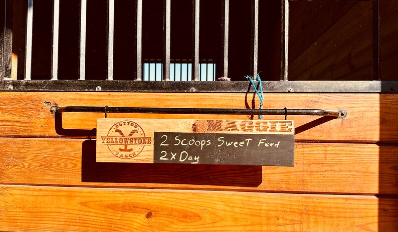 Custom Horse Stall Signs - Etsy