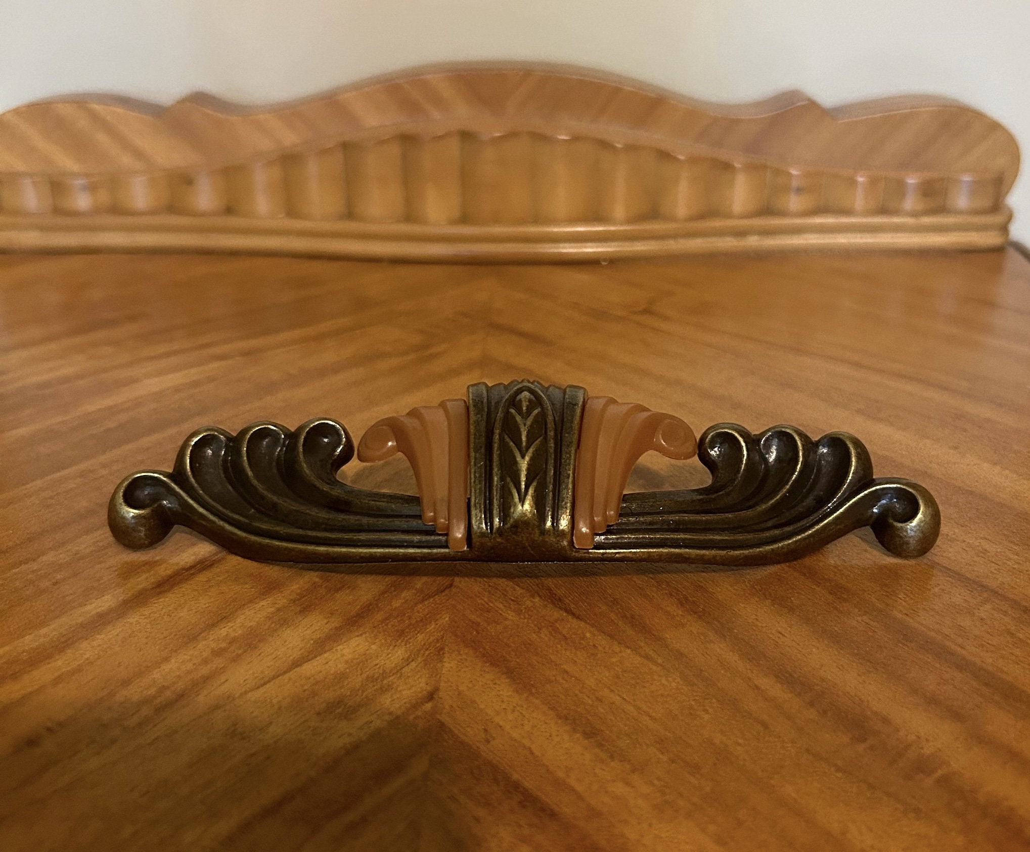 Art Deco Bakelite Drawer Handle - Etsy