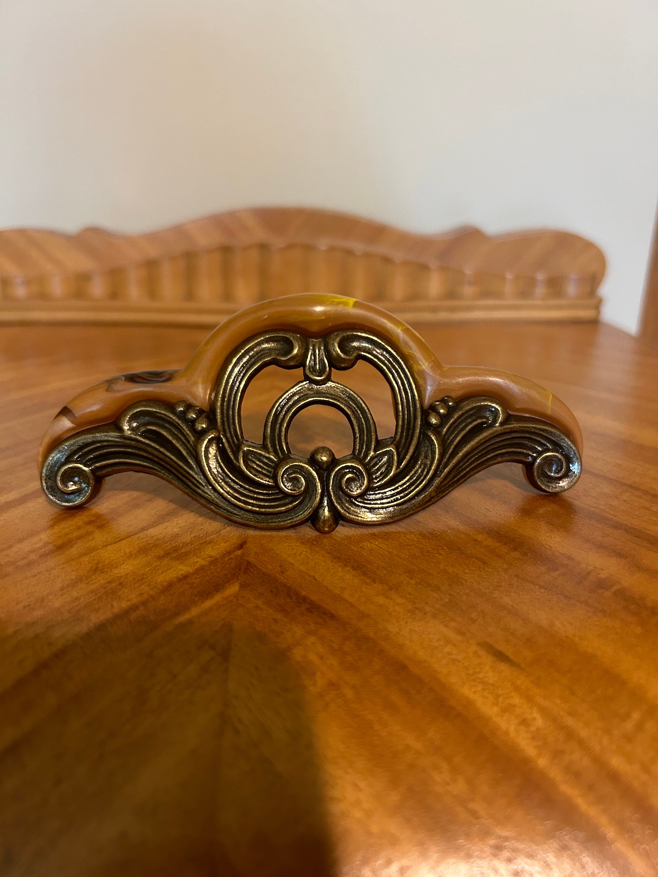 Art Deco Bakelite Drawer Handle - Etsy