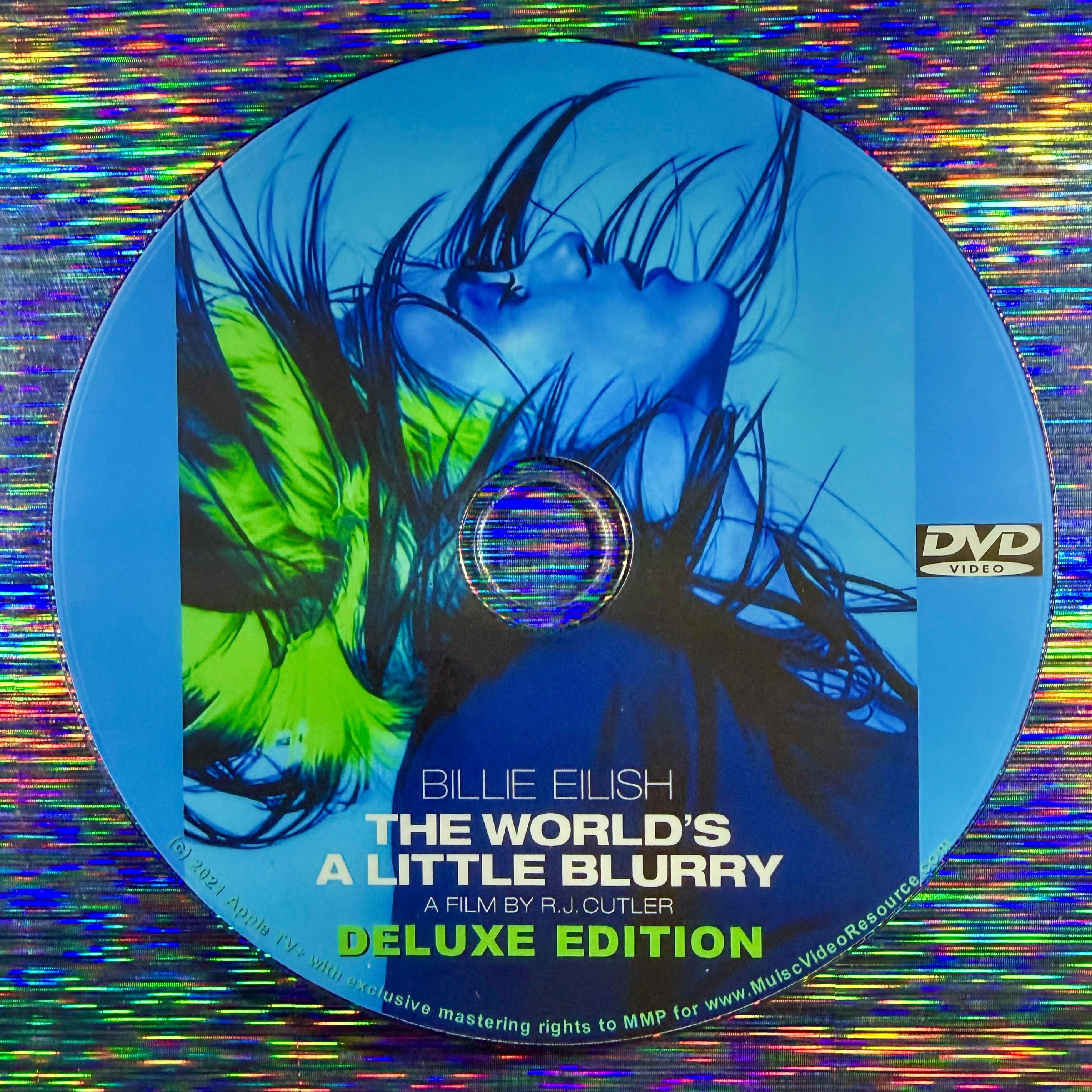Billie Eilish the World's A Little Blurry Deluxe Edition DVD (2021 ...