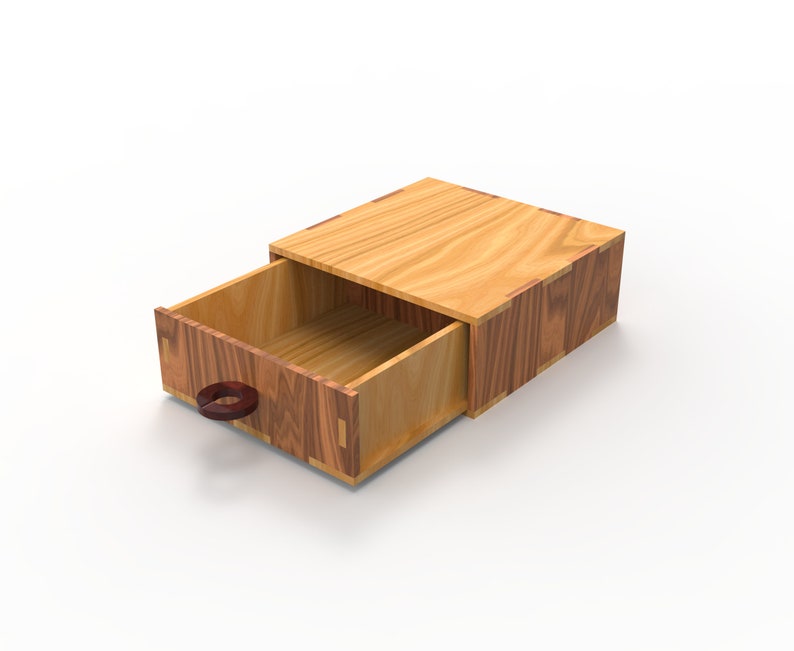 Laser Cut Square Drawer | 6 Different Cover | Laser Cutting Files SVG ...