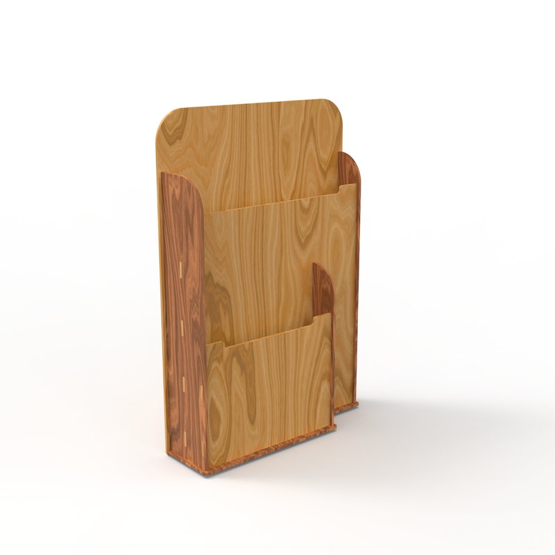 Wall Basket Mail Holder - Etsy UK
