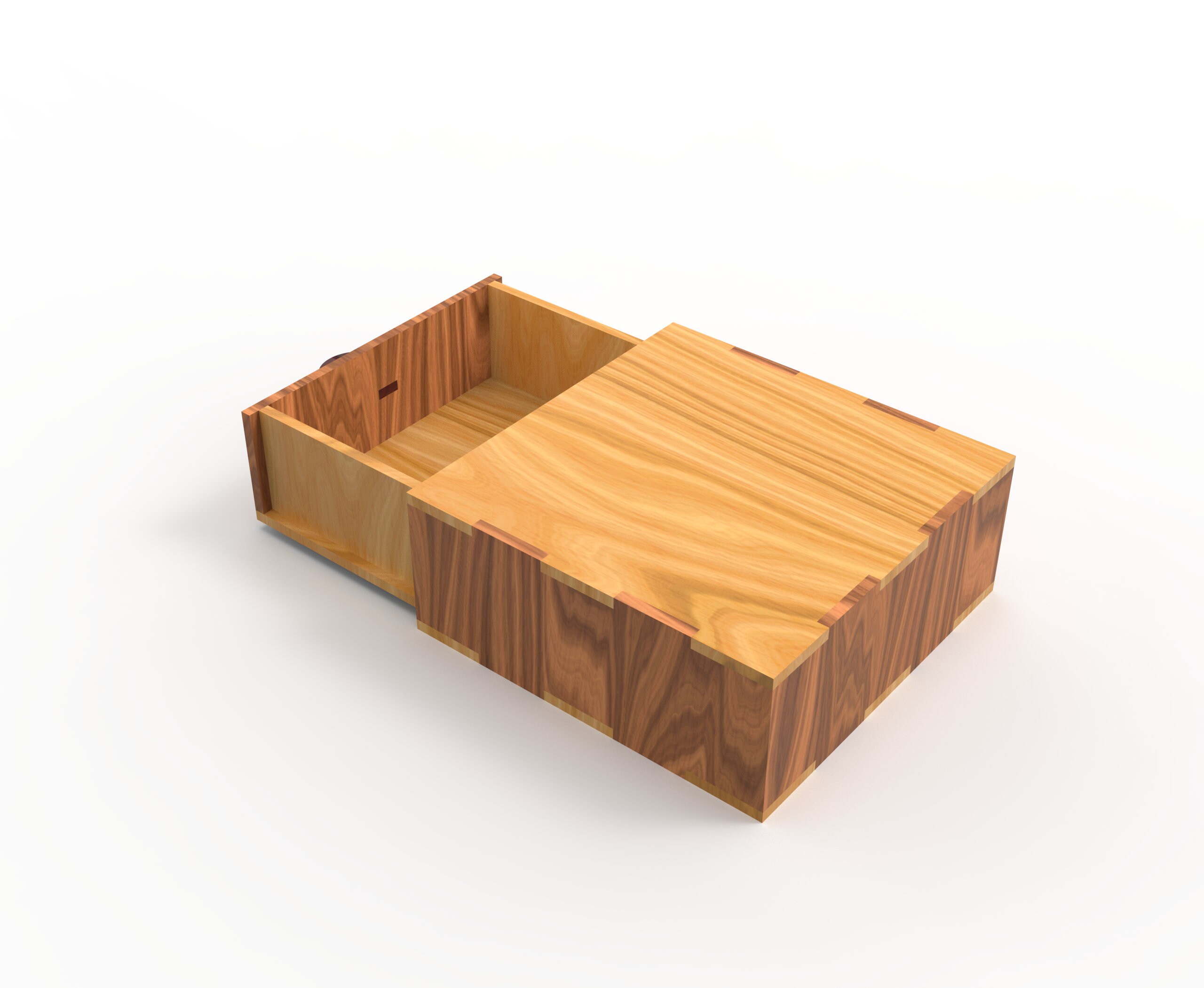 Laser Cut Square Drawer | 6 Different Cover | Laser Cutting Files SVG ...