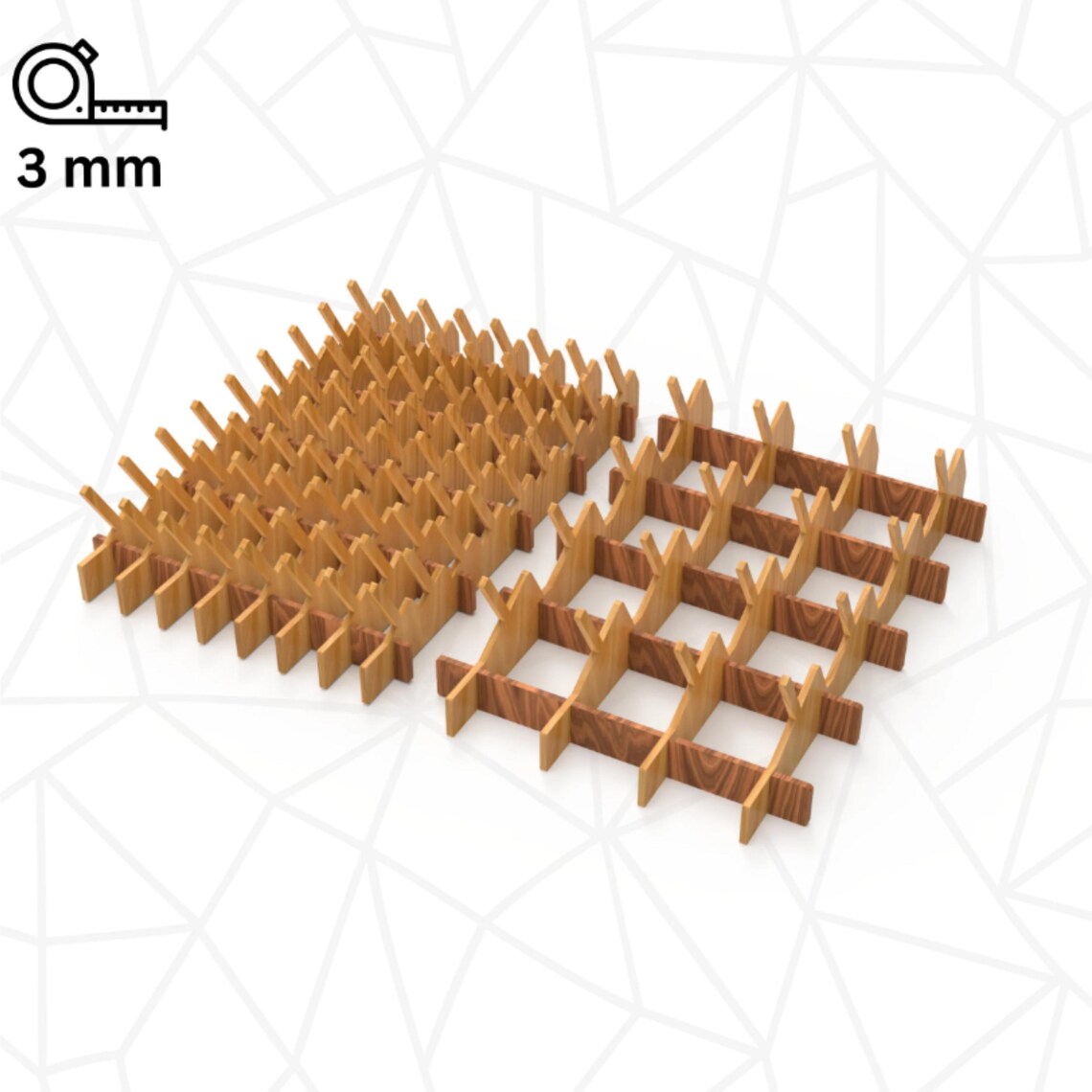 Bobbin Rack | Laser Cut Files | Bobbin Stand | SVG DXF CDR | 3 ...