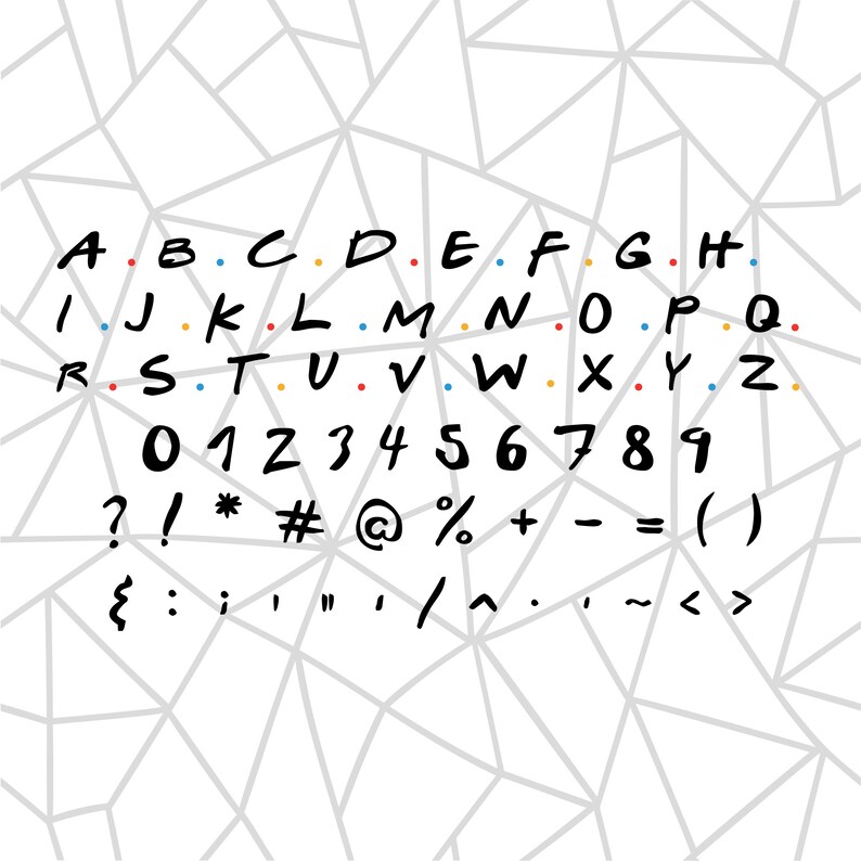 Friends Font SVG | Friends Digital Fonts | Friendship Font Svg ...