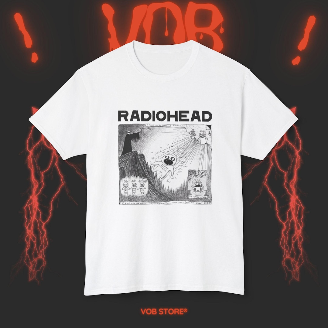 Unique Radiohead Short-sleeve T-shirt - Etsy