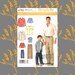 Father Son Chino Pants Pattern Uncut Mens and Boys Shirt - Etsy