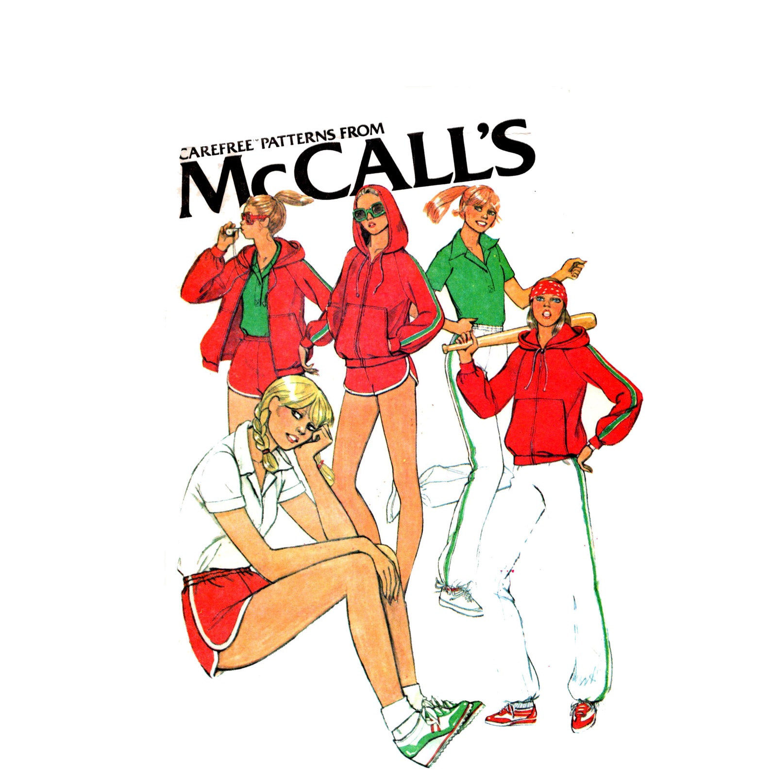 Track Suit Pattern Uncut Shorts Pattern Size 12 Bust 34 - Etsy