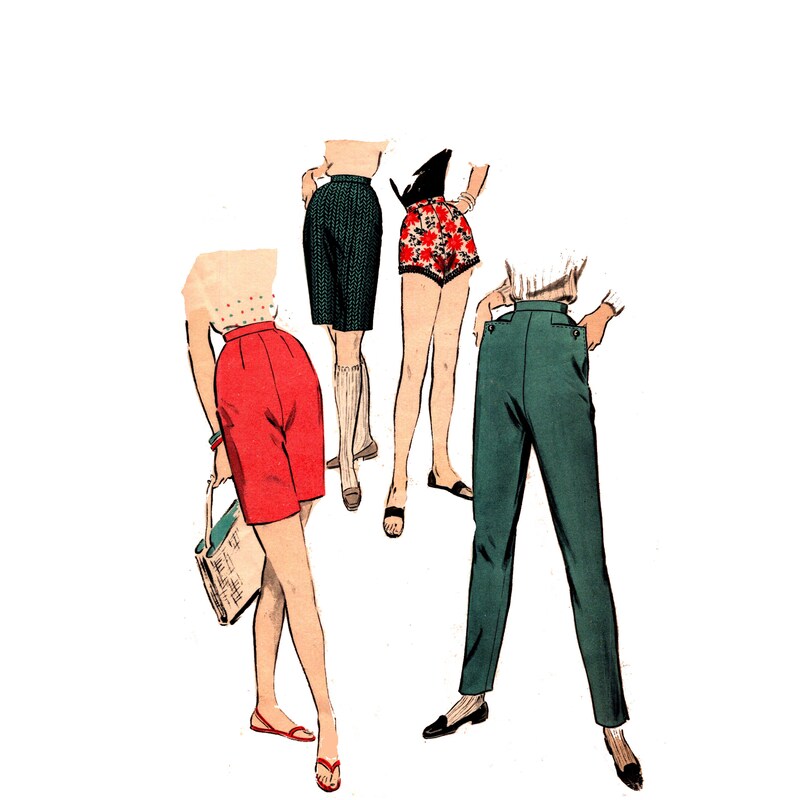 Back Zip Pants - Etsy