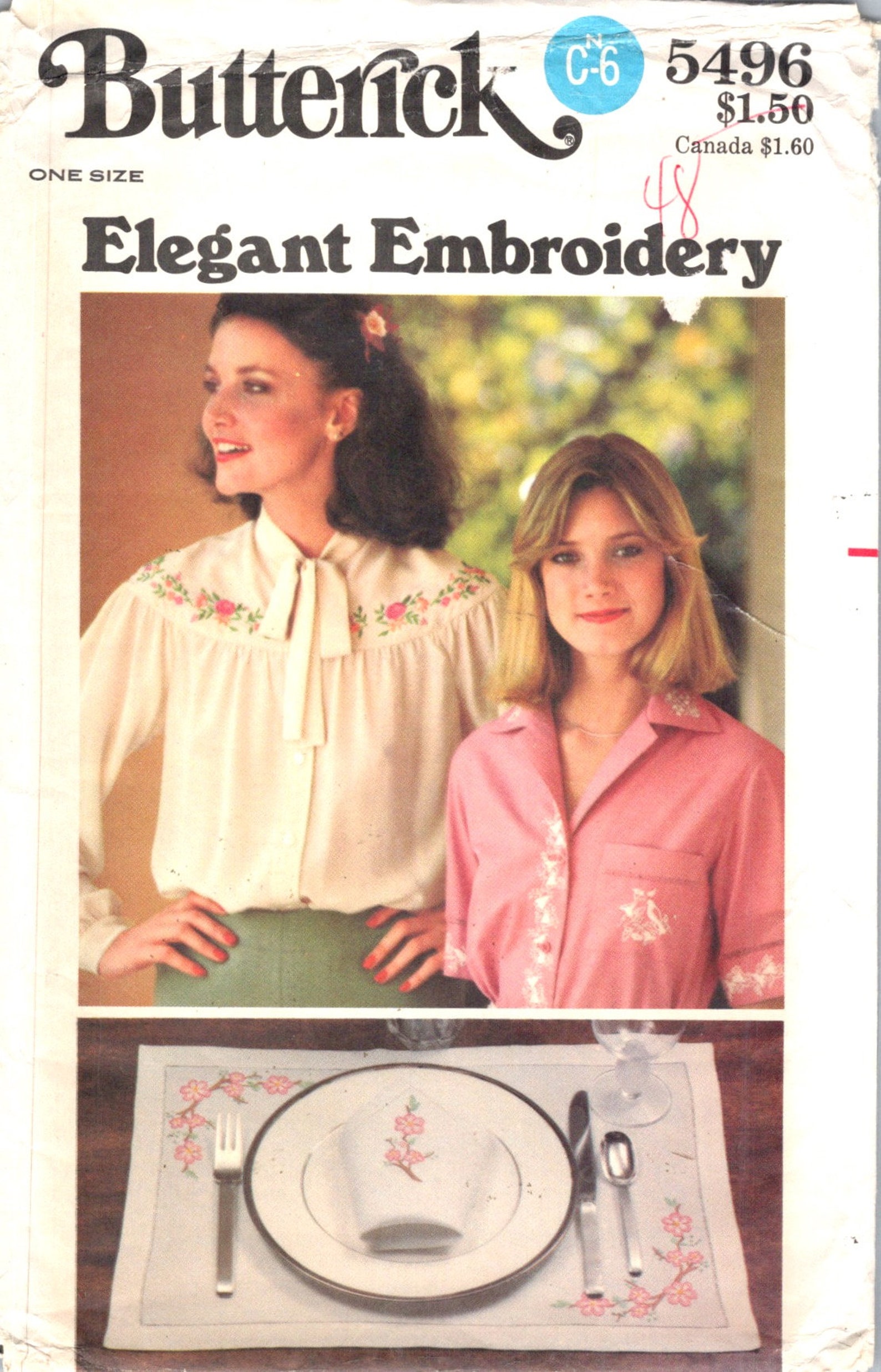 Embroidery Pattern Uncut Heirloom Sewing Pattern Embroidered | Etsy