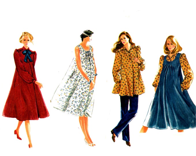 Vogue Faux Fur Coat Pattern Uncut Muppet Coat Multisize 8-12 Bust 31.5 ...