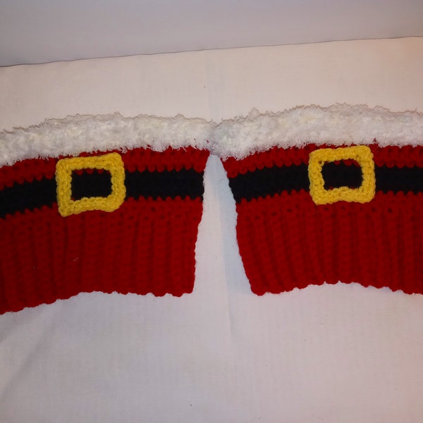 Santa Boot Cuffs - Etsy